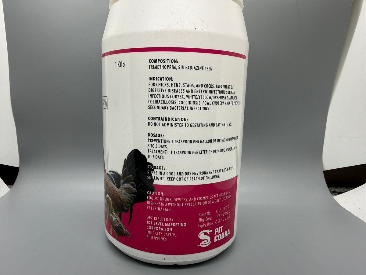 TMPS Pit Cobra 1 Kilo – J.E.J Gamefowl Supplies