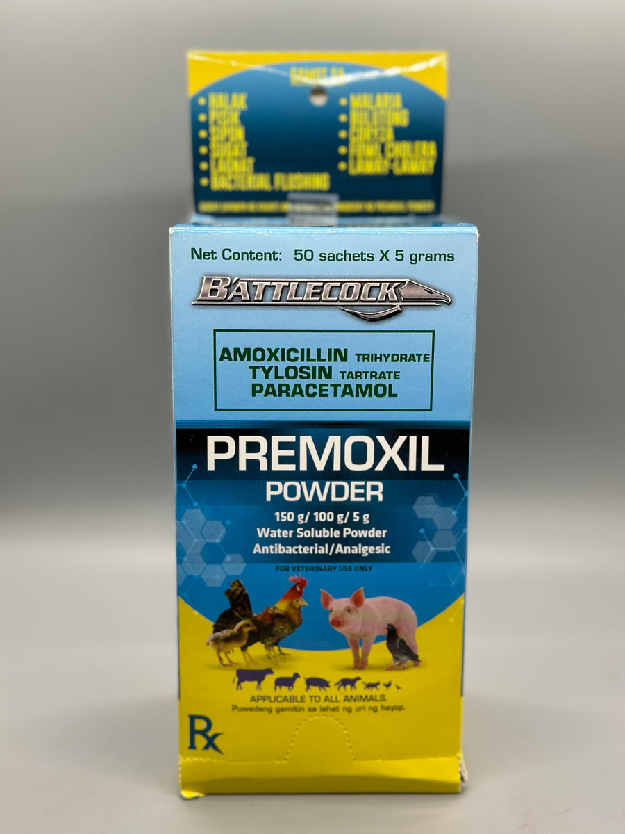 Premoxil Powder Box 50 Sachets – J.E.J Gamefowl Supplies