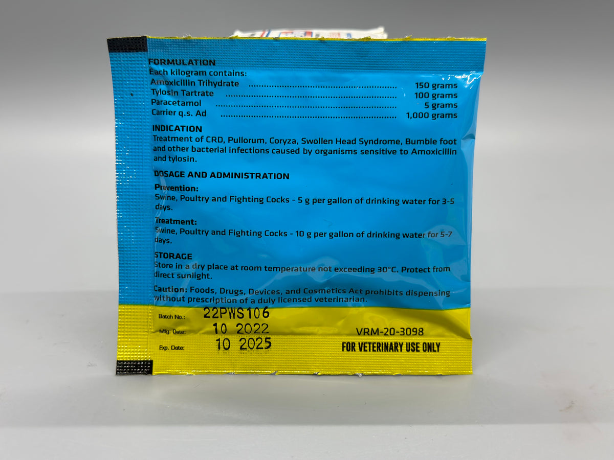 Premoxil Powder Single Sachet 5gr – J.E.J Gamefowl Supplies