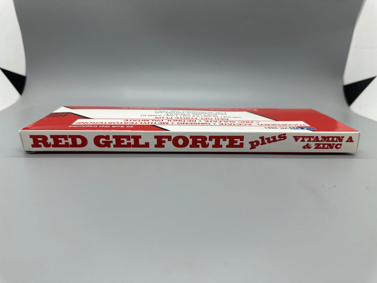 Red Gel Forte Plus(20 Capsule) – J.E.J Gamefowl Supplies