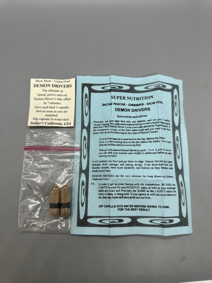 Demon Drivers Gamefowl – J.E.J Gamefowl Supplies