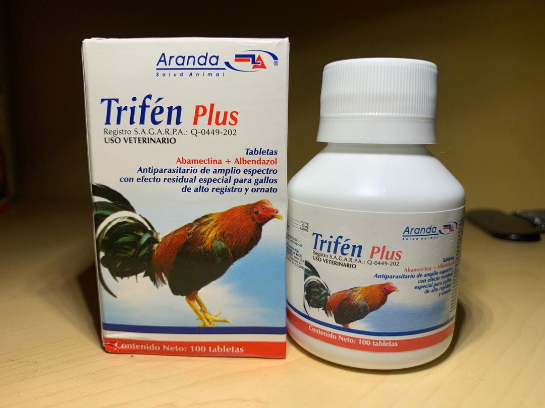 Aranda Trifen Plus 100 Tabs Dewormer – J.E.J Gamefowl Supplies