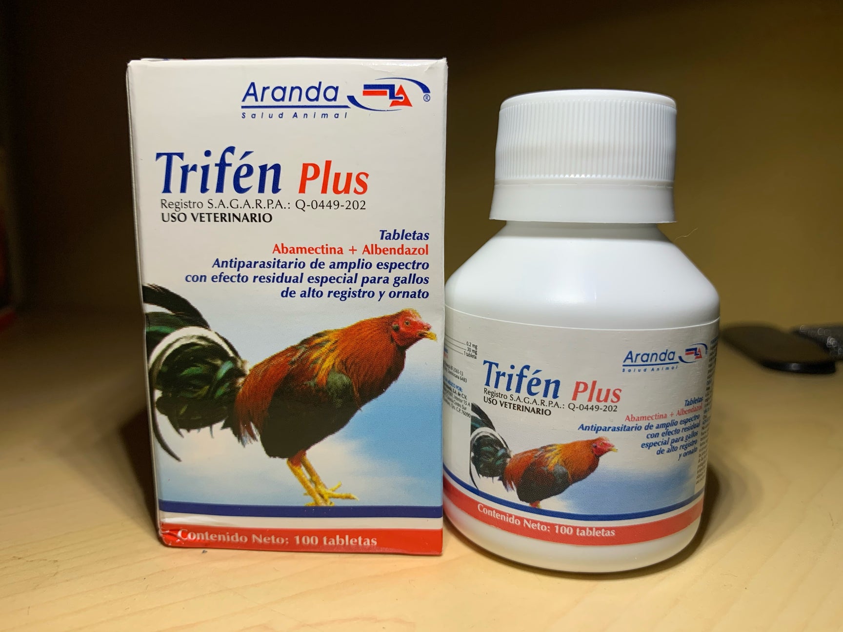 Aranda Trifen Plus 100 Tabs Dewormer – J.E.J Gamefowl Supplies