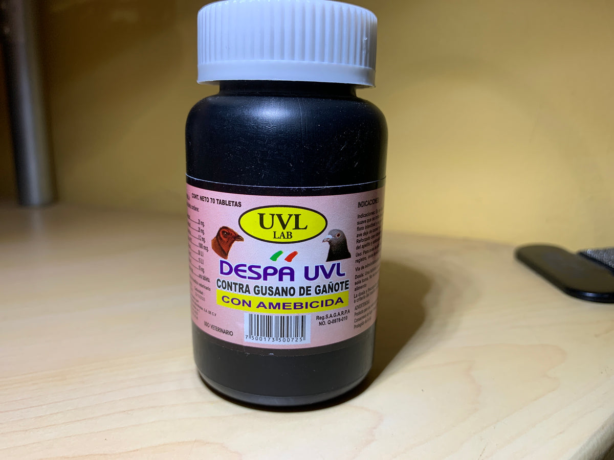 Uvl Despa 70 Tabs Dewormer – J.E.J Gamefowl Supplies